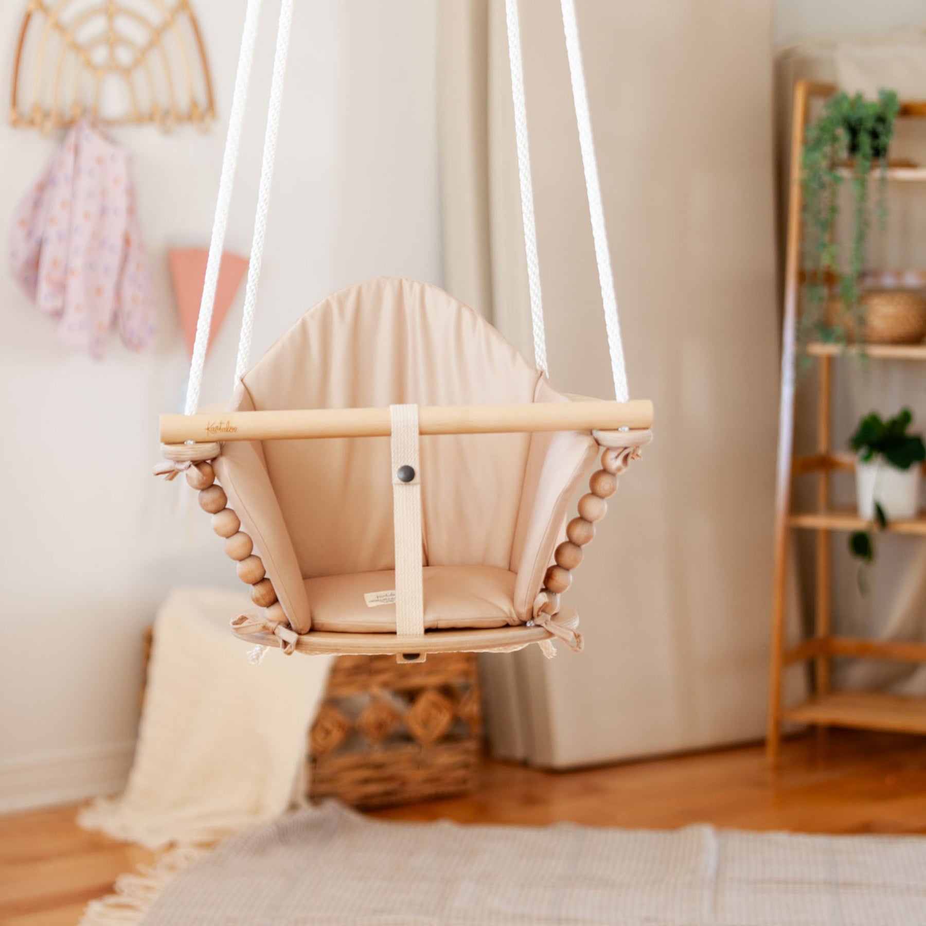 BALANCOIRE POUR BEBE ÉVOLUTIVE EN BOIS FAIT AU QUEBEC