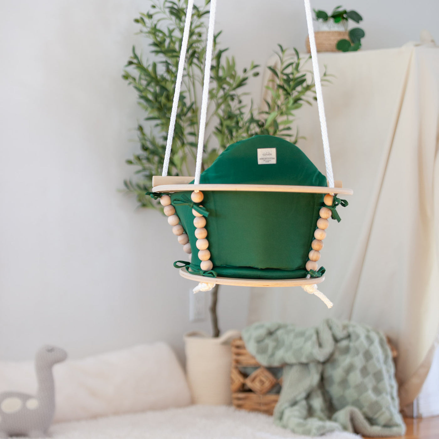 BALANCOIRE POUR BEBE ÉVOLUTIVE EN BOIS FAIT AU QUEBEC